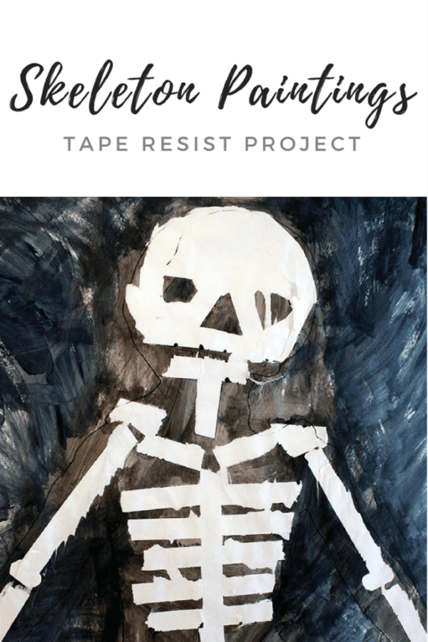 Kids Crafts // 25 Skeleton Themed Halloween Crafts for Toddlers