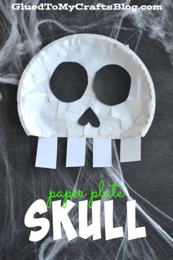 Kids Crafts // 25 Skeleton Themed Halloween Crafts for Toddlers