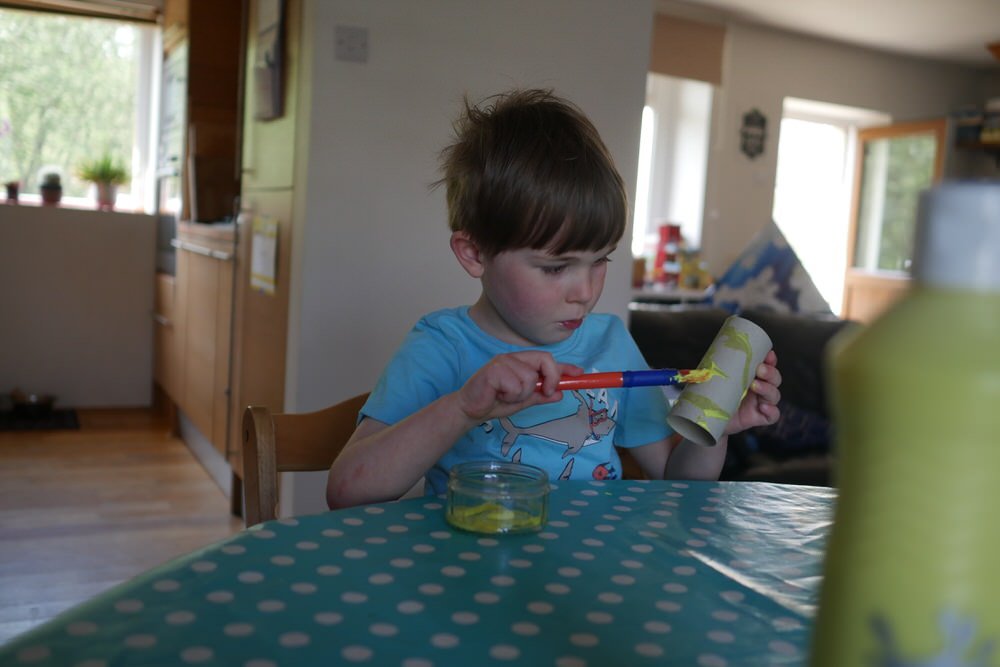 Toilet Roll Bumblebee Craft for Kids - Two Hearts One Roof